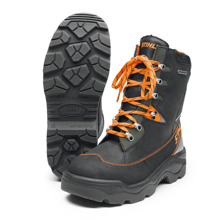 STIHL Dynamic Ranger GTX Leather Chainsaw Boots · DTW Tools & Machinery
