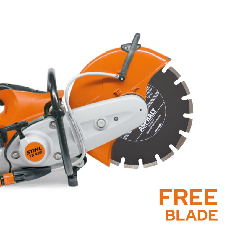 STIHL TS420 350mm Petrol Disc Cutter BUNDLE (1 BLADE) · DTW Tools ...