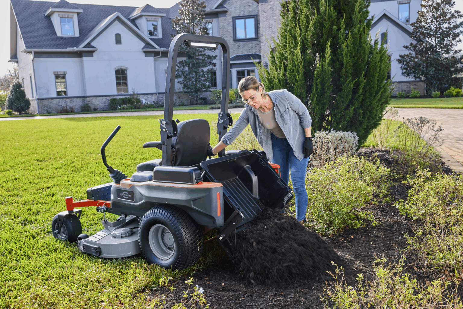 Cramer 82ZT122 Zero Turn Maximus – 82V Battery Ride-On Mower with 122cm ...