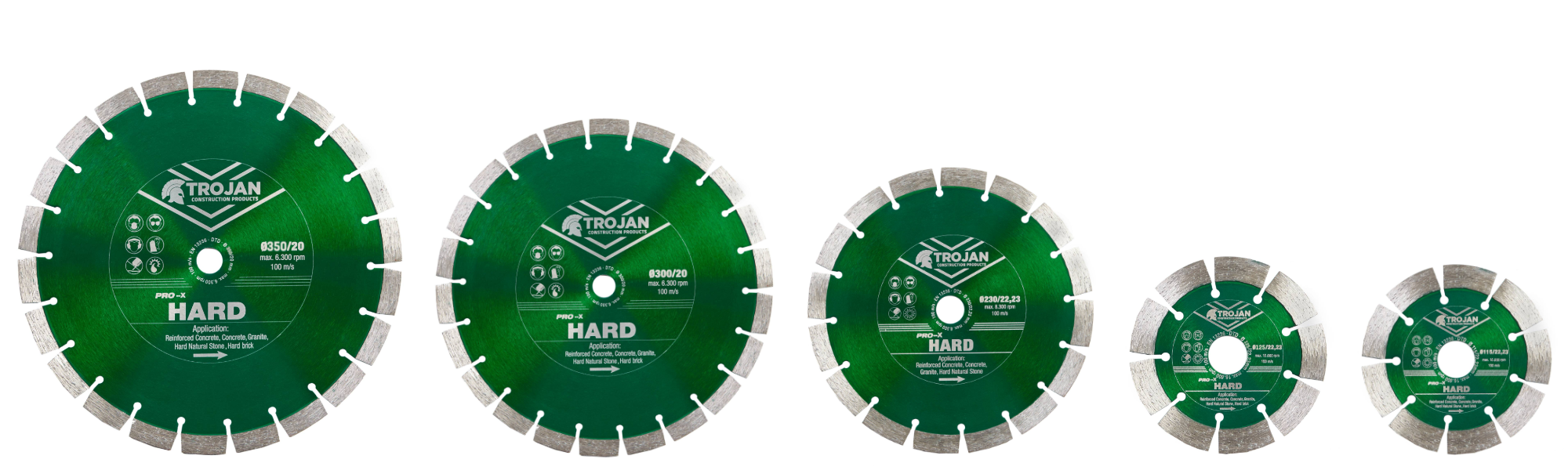 Trojan Pro-X Hard Diamond Blade · DTW Tools & Machinery