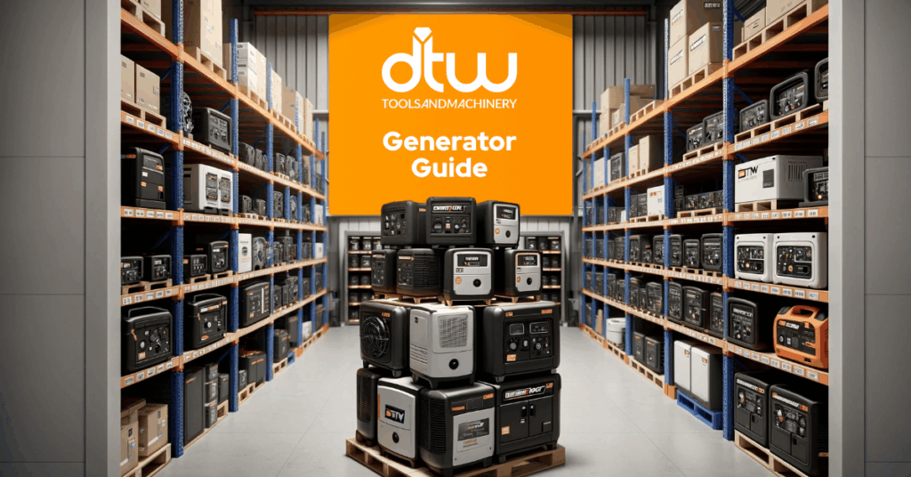 GENERATOR GUIDE - How To Choose A Generator · DTW Tools & Machinery