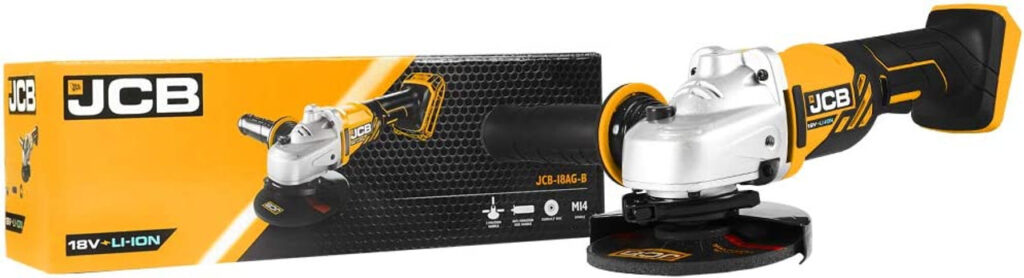 JCB 18V Angle Grinder 2 X 4Ah Batteries With L-BOXX 136 Tool Case · DTW ...