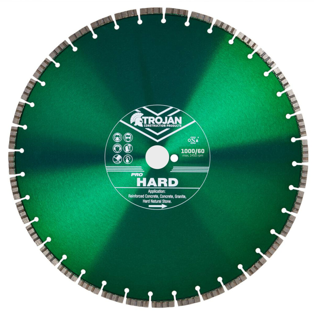 Trojan Pro Hard Diamond Blade · DTW Tools & Machinery