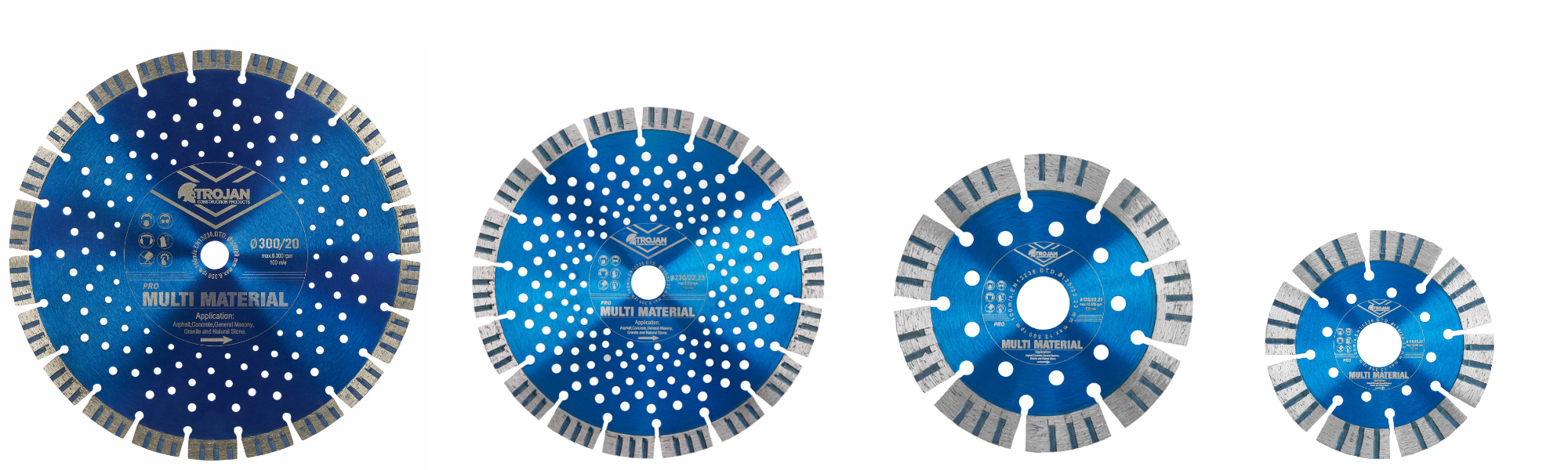 Trojan Pro Multi-Material Diamond Blade · DTW Tools & Machinery