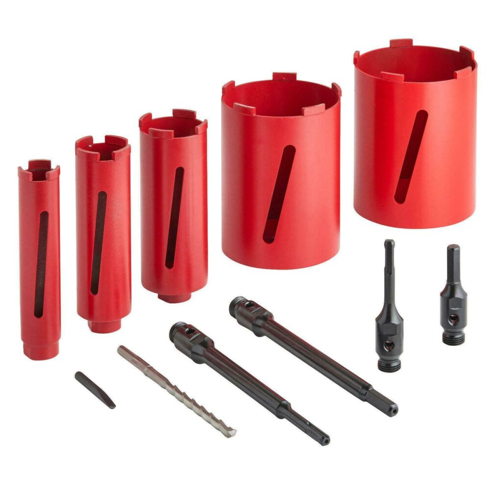 Pro Dry Diamond Cores, Kit & Accessories · DTW Tools & Machinery